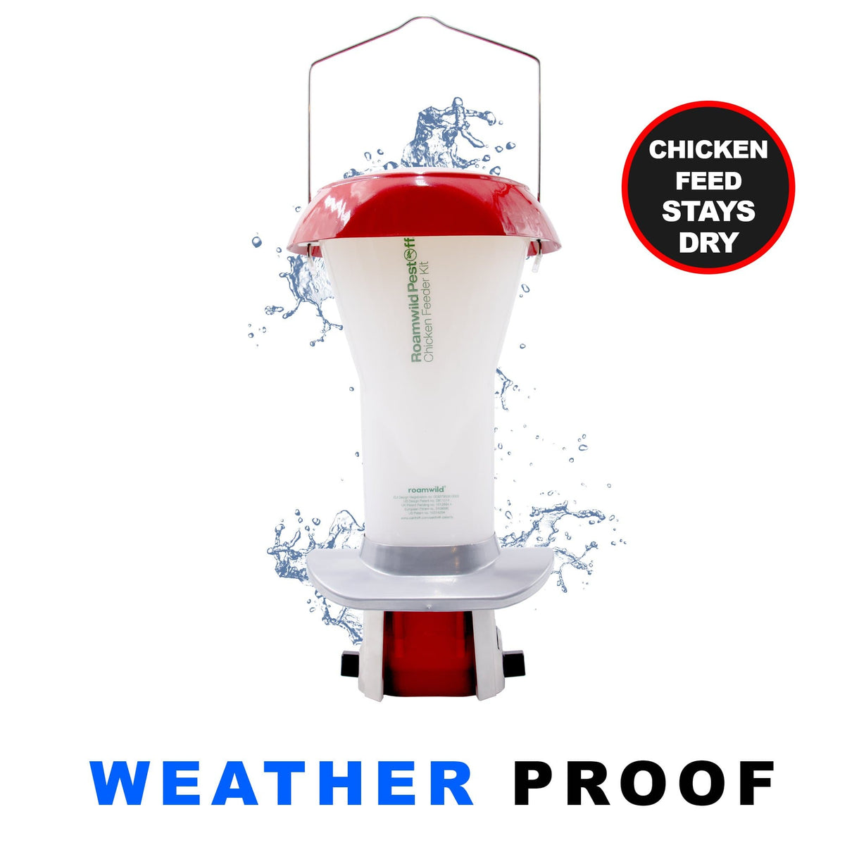 Roamwild PestOff Rat Proof Chicken Feeder